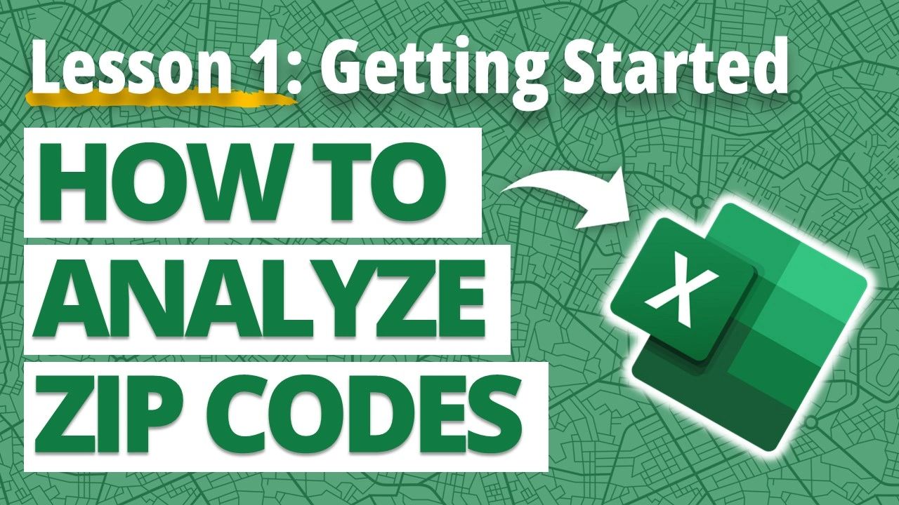 Analyze Your ZIP Codes for Free With Excel [MINISERIES]
